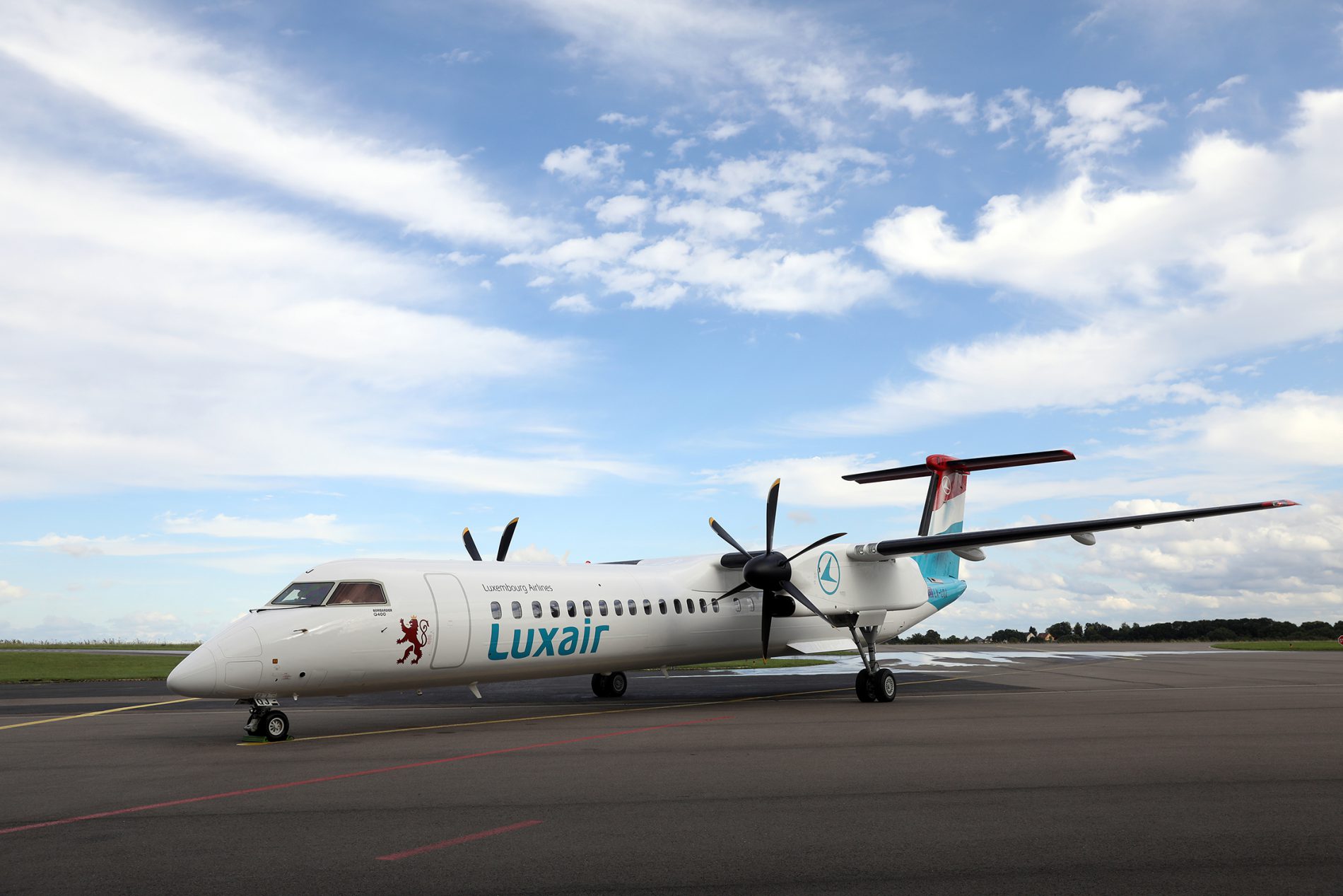 LUXAIR RENFORCE SA FLOTTE AVEC UN 11ÈME BOMBARDIER Q400 – FEDIL
