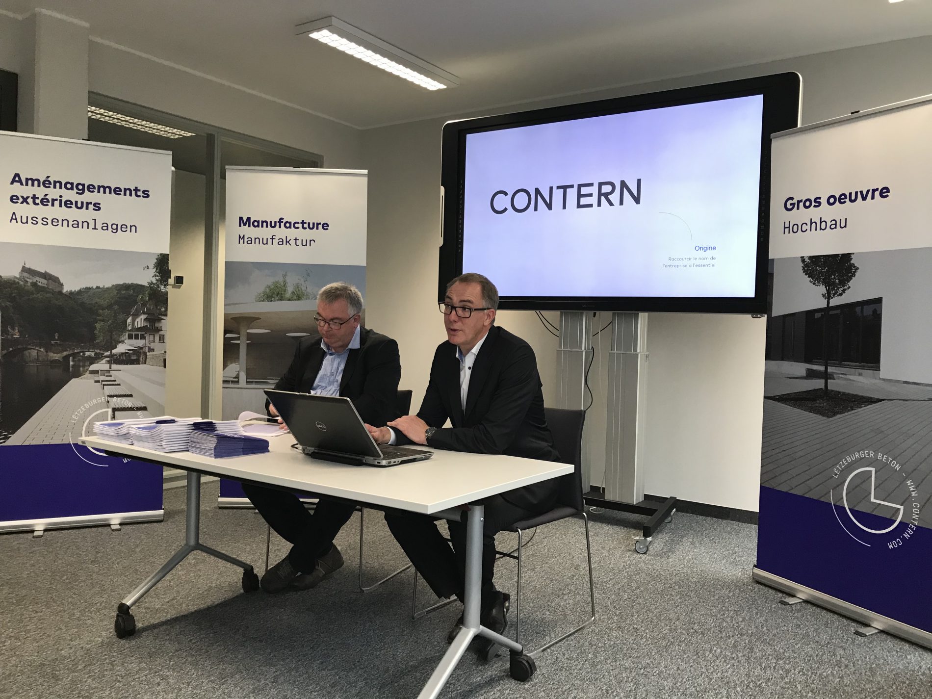 S.A. des Chaux de Contern wird CONTERN SA – FEDIL